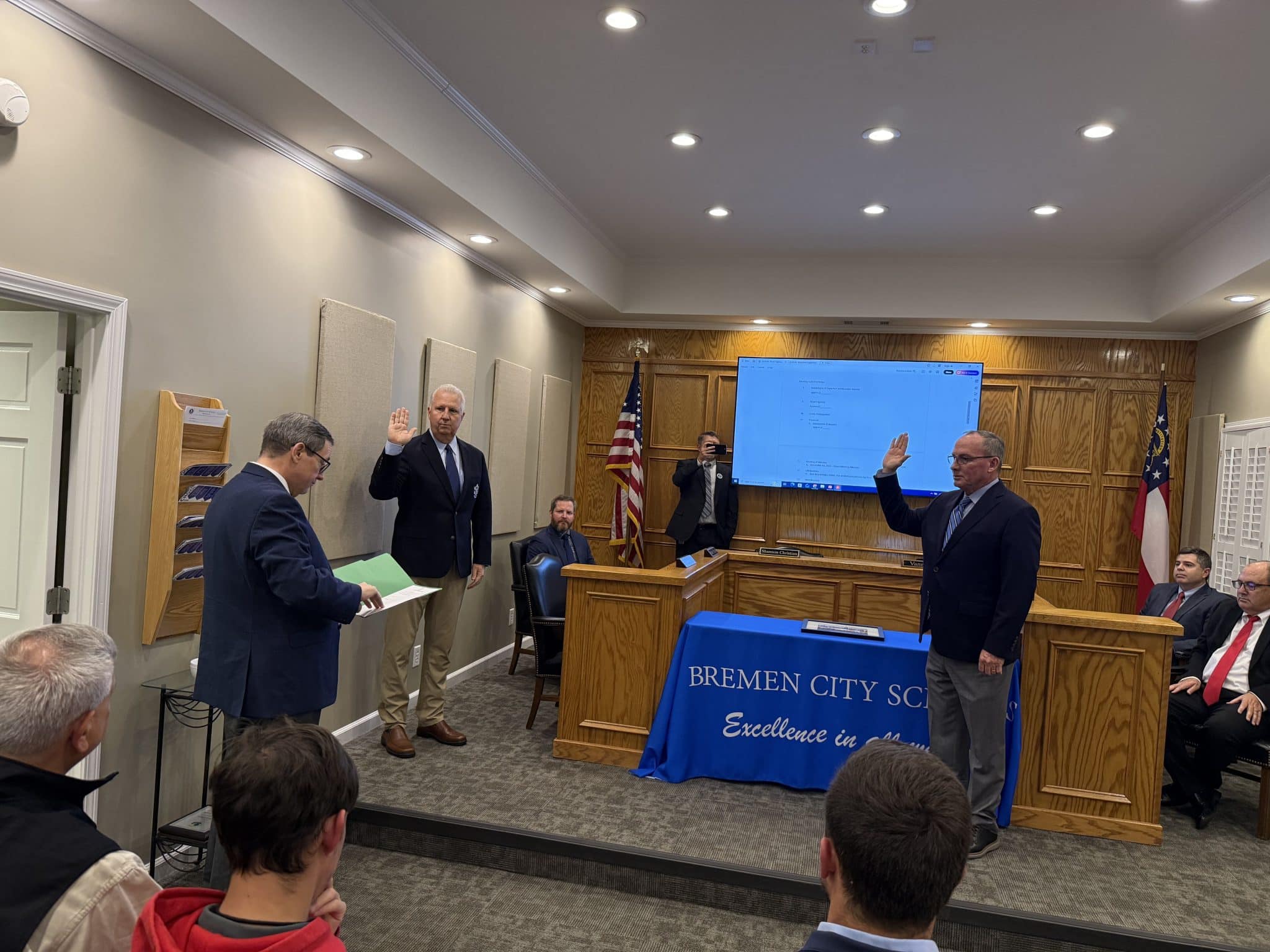 Bremen Board of Education Swears In Members and Reviews District ...